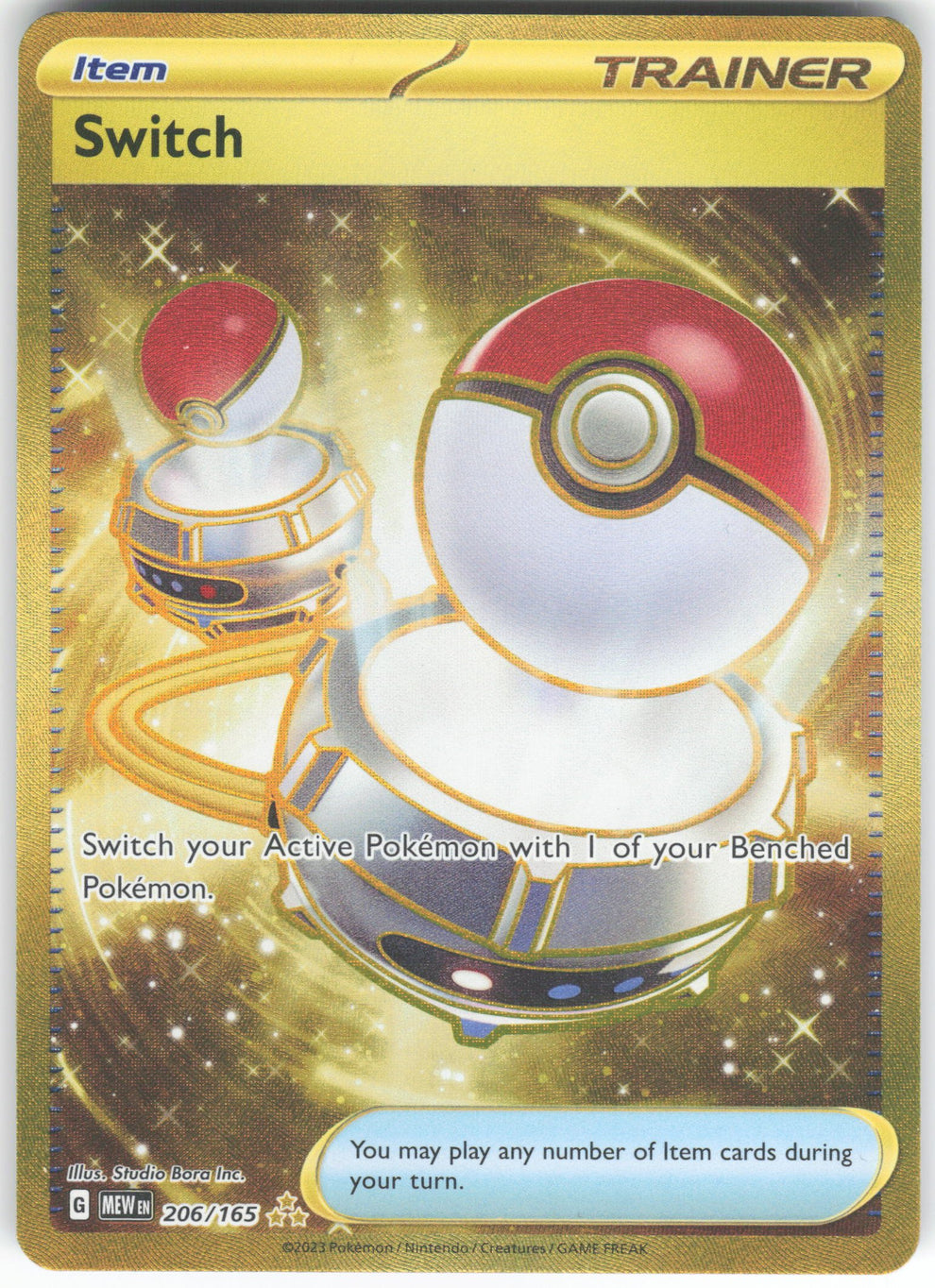 Switch - Hyper Rare SV: Scarlet & Violet 151 206/165 NM – Raptor Games