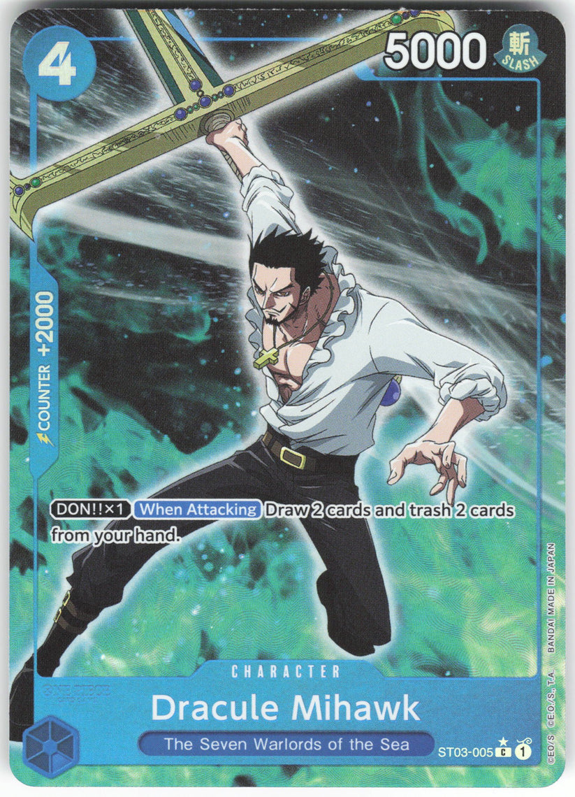 Dracule Mihawk () (Full Art) C Premium Booster -The Best- ST03-005 NM – Raptor Games