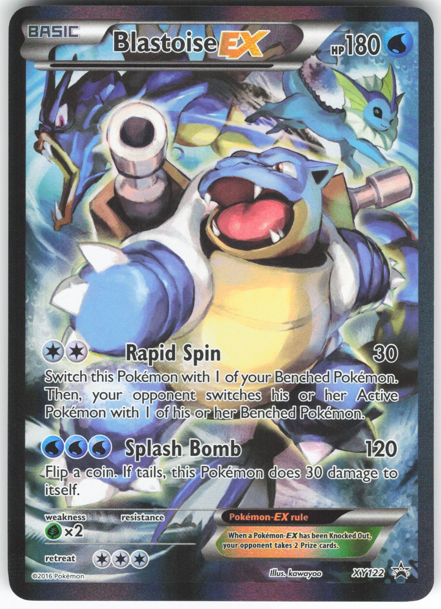 Blastoise EX - Promo XY Promos XY122 LP – Raptor Games