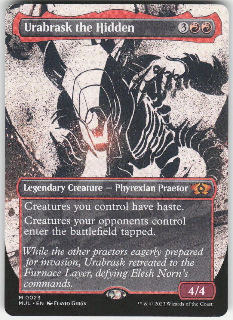 Urabrask the Hidden M March of the Machine: Multiverse Legends 23 NM ...