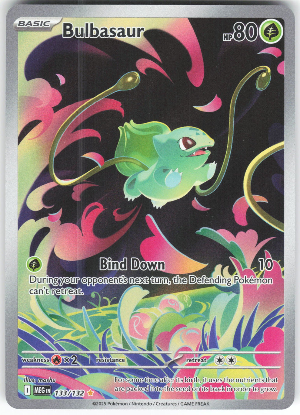 Bulbasaur - Illustration Rare ME01: Mega Evolution 133/132 NM – Raptor ...