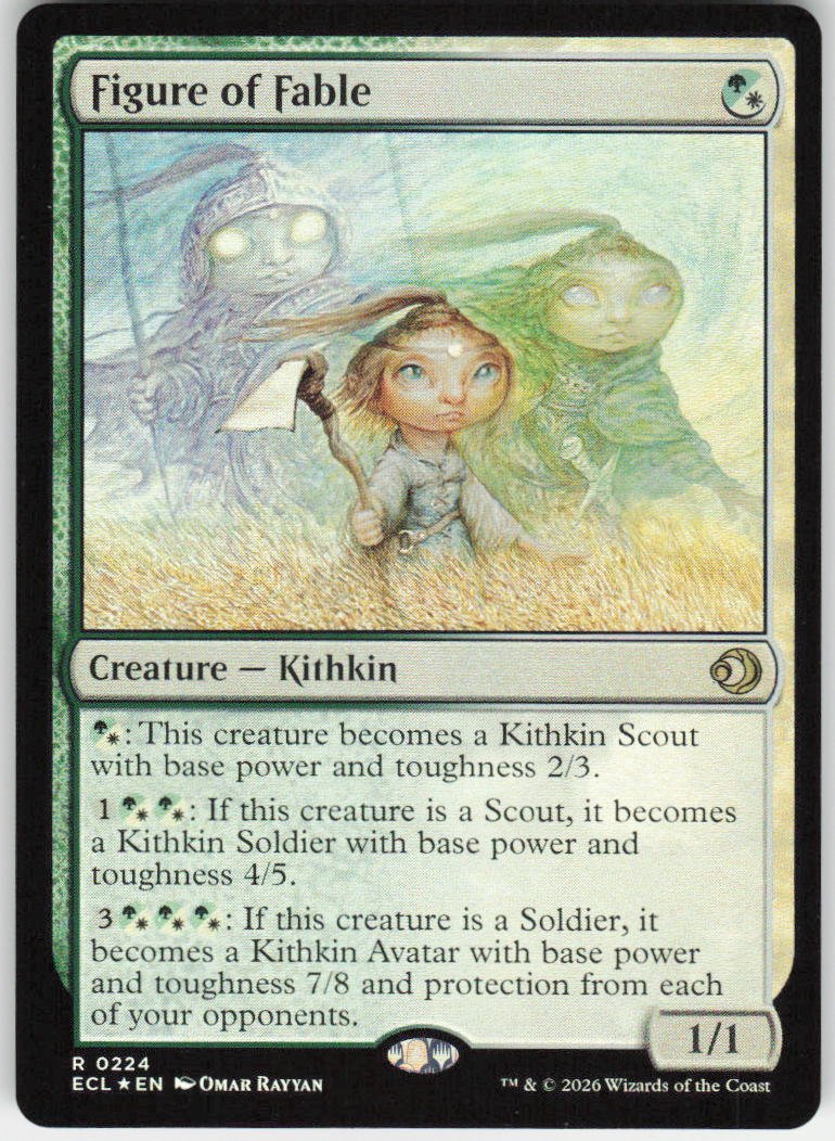 Figure of Fable (Foil) R Lorwyn Eclipsed 224 NM – Raptor Games