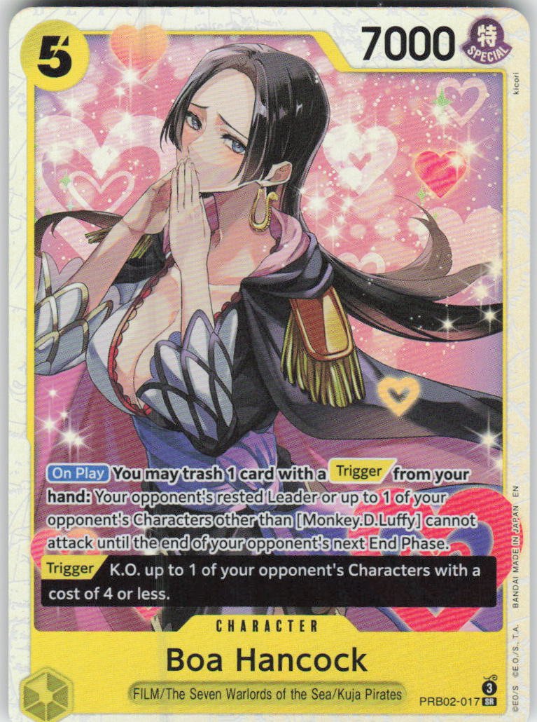 Boa Hancock SR Premium Booster -The Best- Vol. 2 PRB02-017 NM – Raptor ...