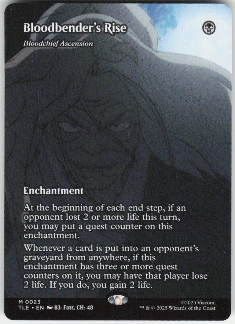 Bloodbender's Rise - Bloodchief Ascension (Borderless) M Avatar: The ...