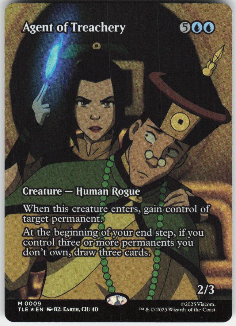 Agent of Treachery (Borderless Foil) M Avatar: The Last Airbender: Eternal-Legal – Raptor Games