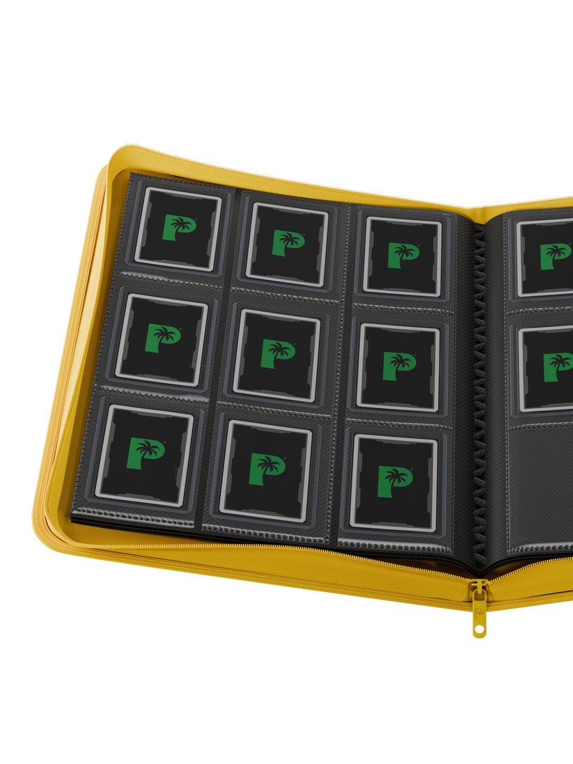 Palms Off Gaming | Collector's Series Top Loader Zip Binder - 9 Pocket ...