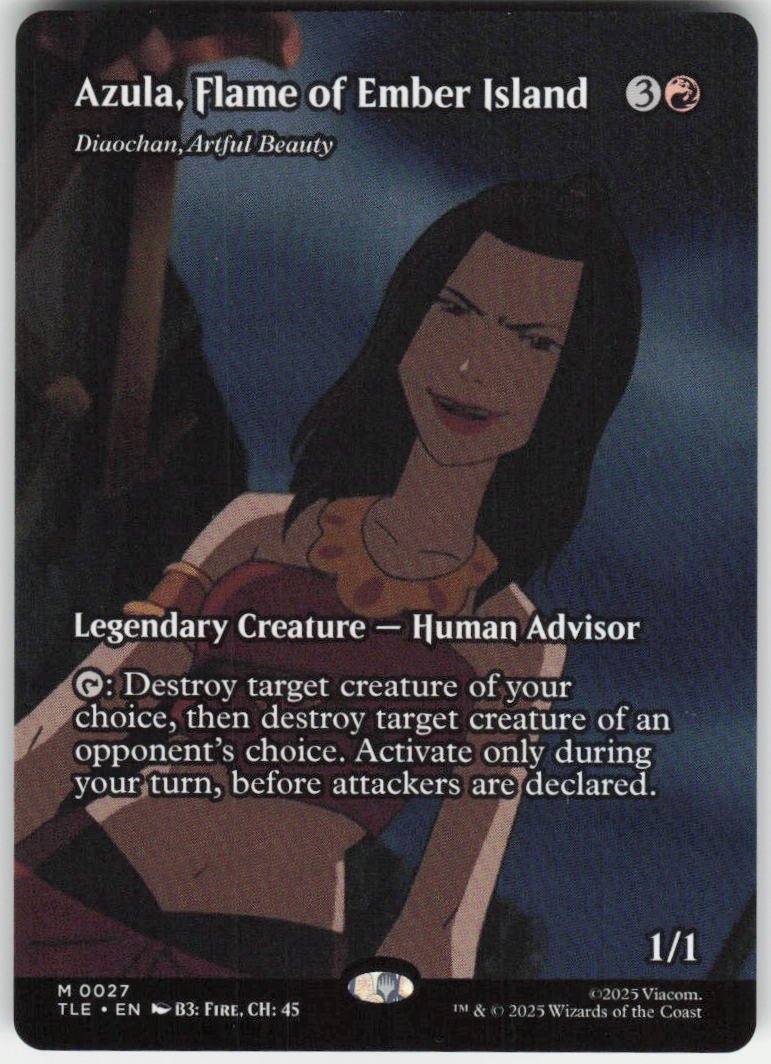 Azula, Flame of Ember Island - Diaochan, Artful Beauty (Borderless) M ...