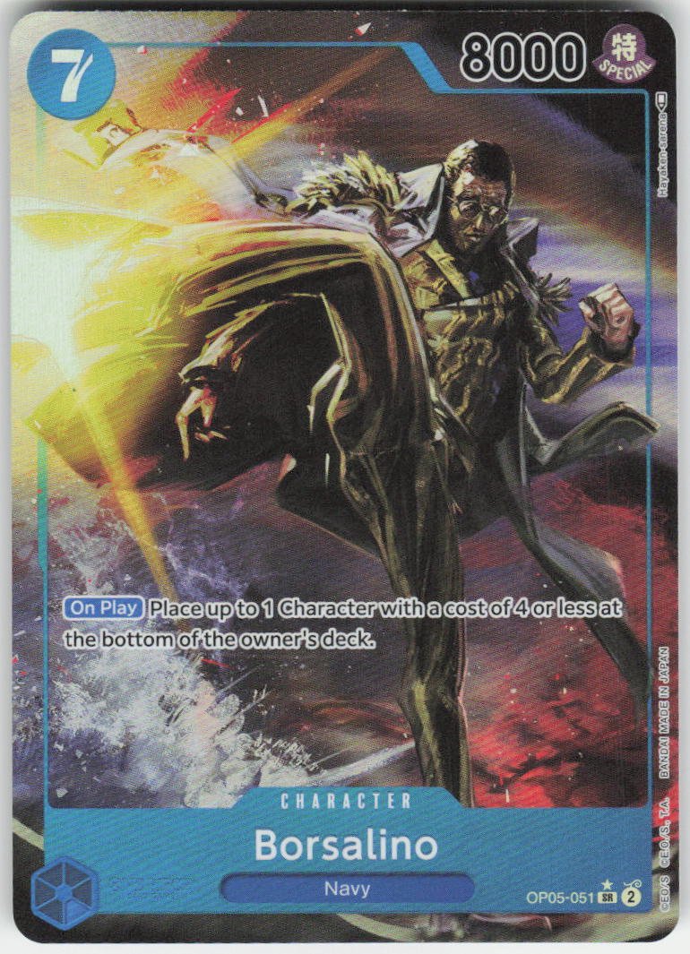 Borsalino (Alternate Art) SR Awakening of the New Era OP05-051 NM – Raptor Games