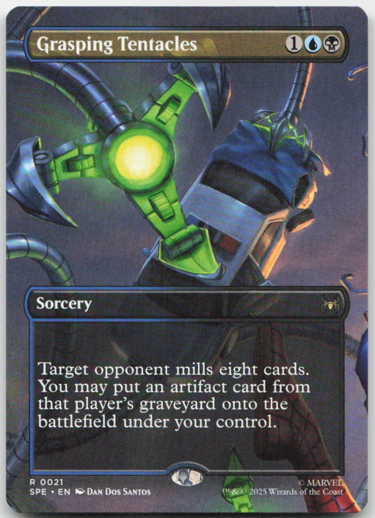 Grasping Tentacles (Borderless) R Marvel's Spider-Man: Eternal-Legal 21 ...