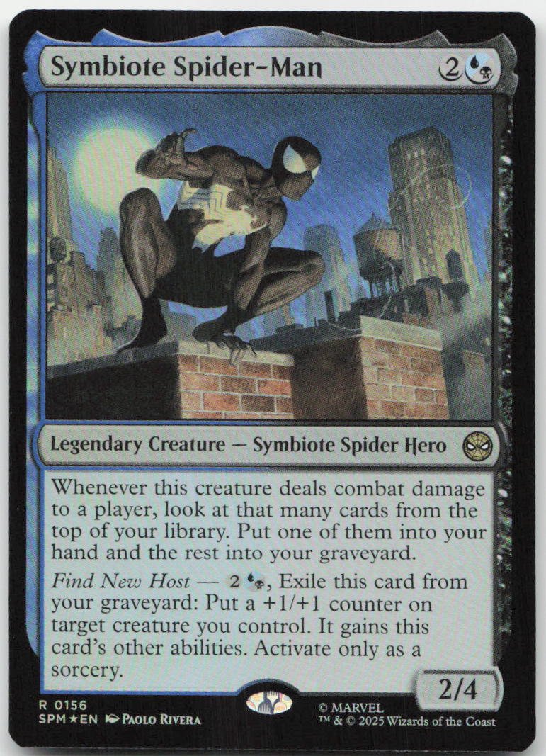 Symbiote Spider-Man R Marvel's Spider-Man 156 NM – Raptor Games