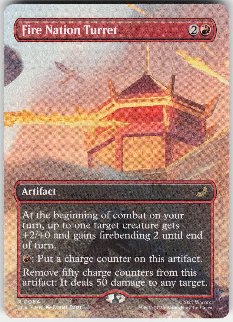 Fire Nation Turret (Borderless) R Avatar: The Last Airbender: Eternal ...