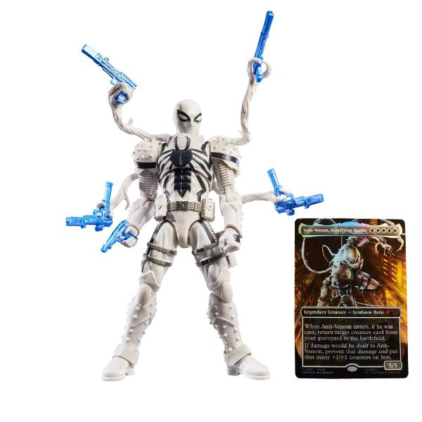 Marvel Legends Series x Magic: The Gathering Agent Anti-Venom Action F ...