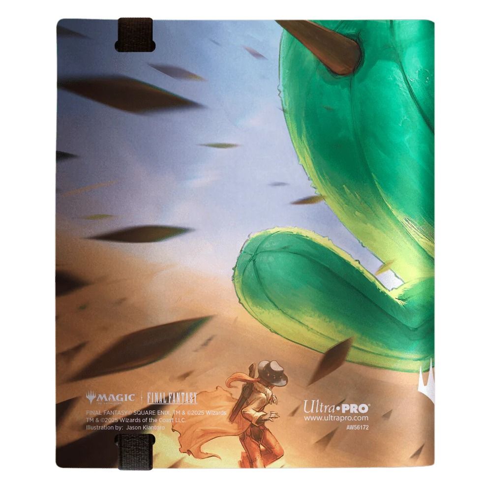 ULTRA PRO Magic the Gathering Final Fantasy Jumbo Cactuar 4 Pocket Pro ...